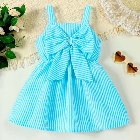 Dresses | Baby Girl Stripped Cami Dress | Poshmark